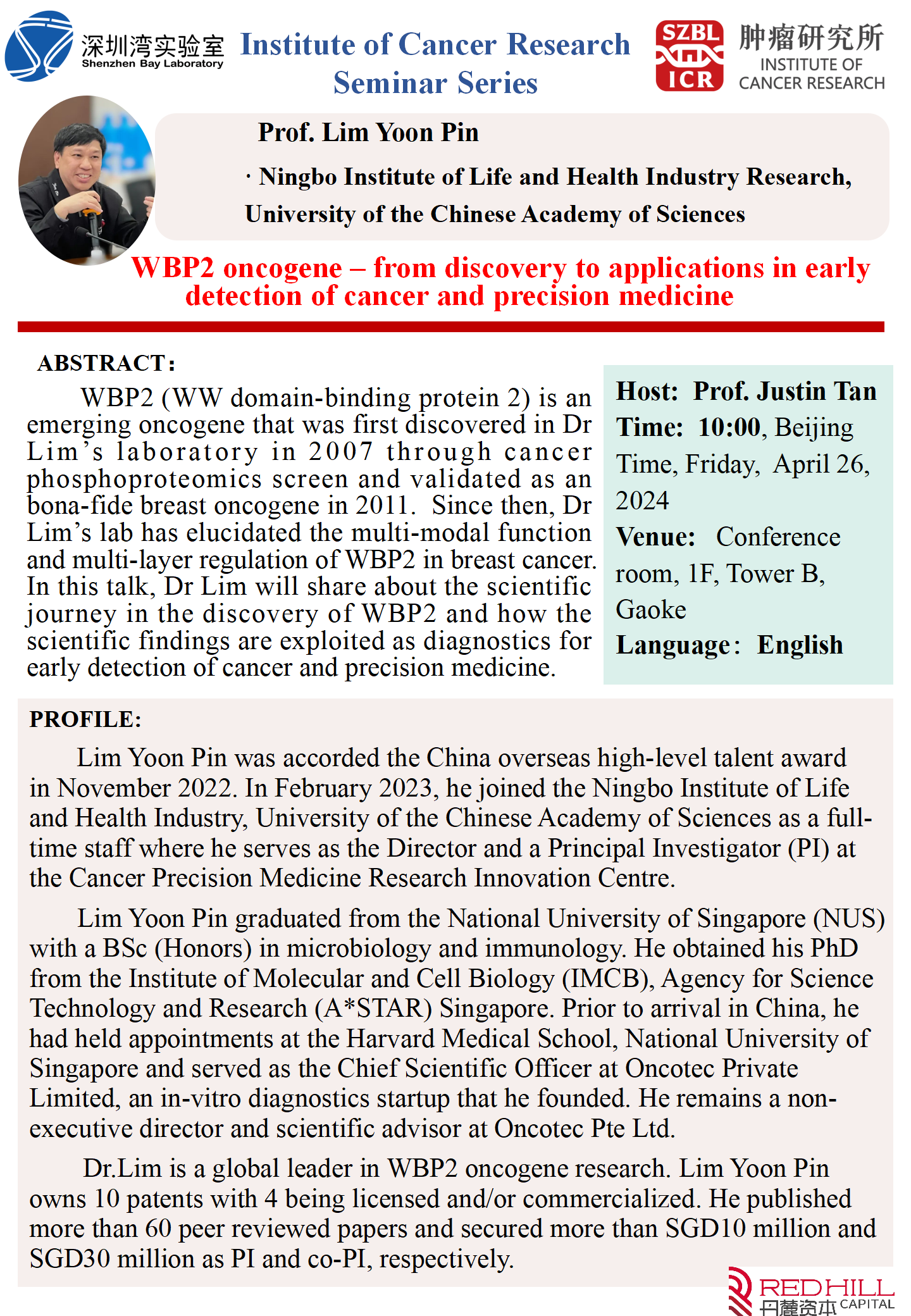 WBP2 oncogene – from discovery to applications in early detection of ...